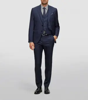 BOSS Printed Slim-fit Shirt