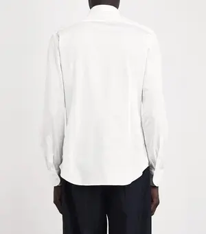 Corneliani Cotton Jersey Shirt - White