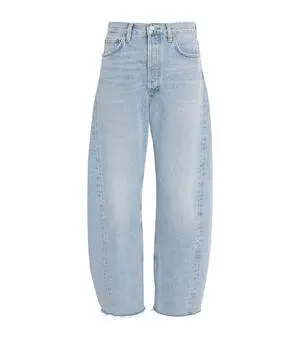 AGOLDE Luna Wide-leg Jeans - Blue
