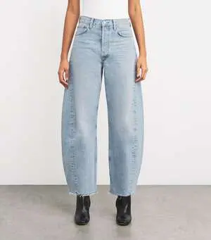 AGOLDE Luna Wide-leg Jeans - Blue