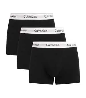 Calvin Klein Stretch-cotton Icon Boxer Briefs - Black