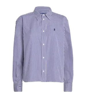 Polo Ralph Lauren Striped Cropped Shirt