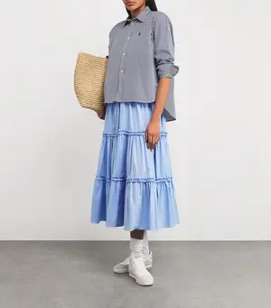 Polo Ralph Lauren Striped Cropped Shirt