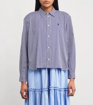 Polo Ralph Lauren Striped Cropped Shirt