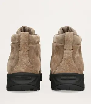 Zegna Suede High-top Sneakers