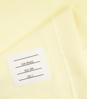 Thom Browne Cotton 4-bar T-shirt - Yellow