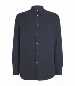 Paul Smith Brushed Cotton Shirt - Blue