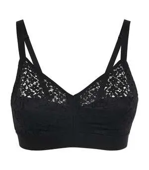 Chantelle Lace Norah Wire-free Support Bra - Black
