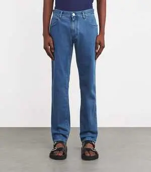 Giorgio Armani Stretch-cotton Slim Jeans