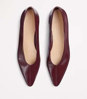 Bottega Veneta Sofia Ballet Flats - Red