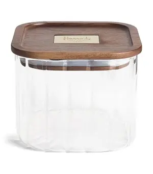 Harrods Small Storage Jar - Clear