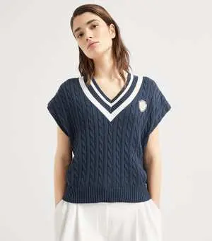 Brunello Cucinelli Cotton Cable-knit Sweater Vest