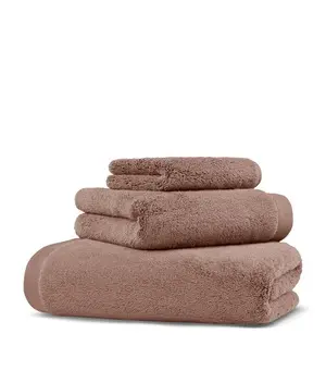 HAMAM Organic Cotton Olympia Hand Towel - Pink