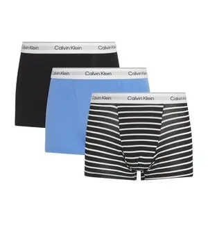 Calvin Klein Cotton Stretch Relaxed Icon Trunks Black