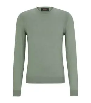 BOSS Wool-blend Crew Neck Sweater