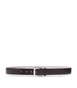 Brunello Cucinelli Vachetta Leather Belt - Brown