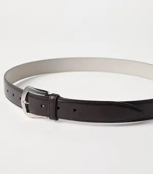 Brunello Cucinelli Vachetta Leather Belt - Brown