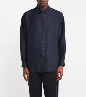 Giorgio Armani Silk Patch-pocket Shirt
