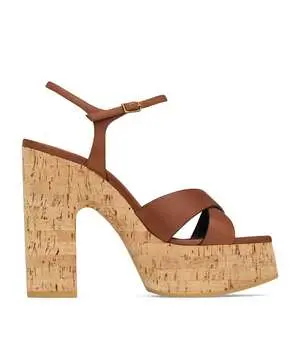 Women's Cork Platform Sandals