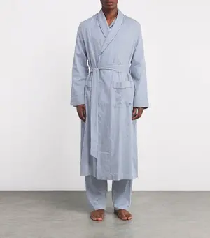Harrods Cotton Striped Robe