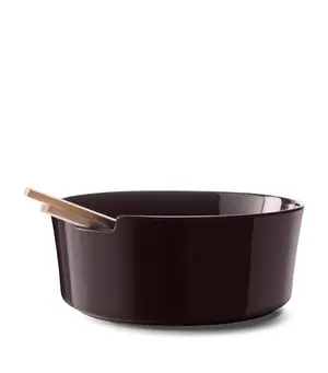 LSA INTERNATIONAL Porcelain Collective Salad Bowl And Servers - Brown