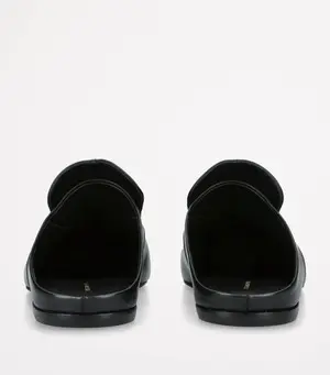 Dries Van Noten Leather Square-toe Mules
