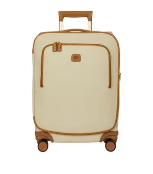 Bric'S Firenze Spinner Suitcase Beige