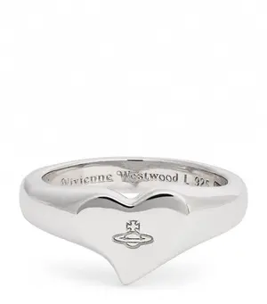 VIVIENNE WESTWOOD Sterling Marybelle Heart Ring - Silver