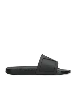 Valentino Garavani Logo Slides Slipper