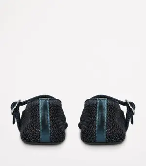 Alaïa Crochet Ballet Flats