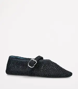 Alaïa Crochet Ballet Flats