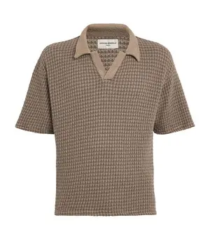 Officine Générale Crochet Polo Shirt
