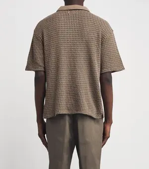 Officine Générale Crochet Polo Shirt