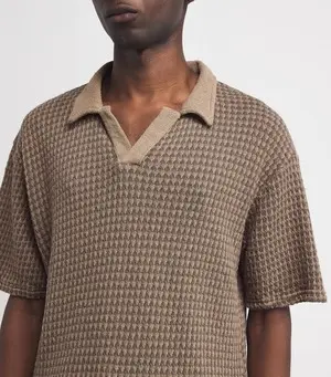 Officine Générale Crochet Polo Shirt
