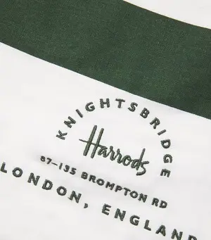 Harrods Cotton Stripe Tablecloth