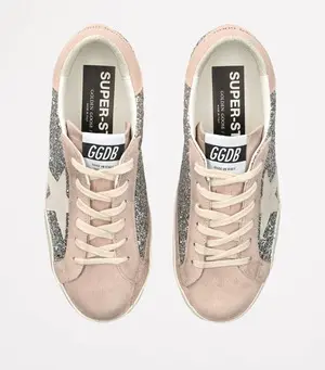 GOLDEN GOOSE Super-star Sneakers - Silver