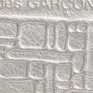 Comme Des Garçons Leather Zipped Logo Embossed Card Holder - Silver