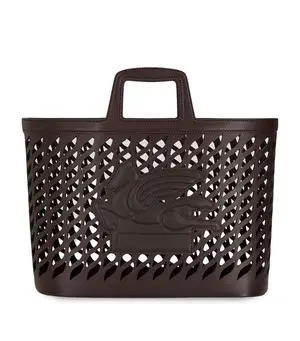 Etro Leather Drill Basket
