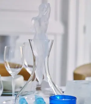 Lalique Crystal Aphrodite Decanter