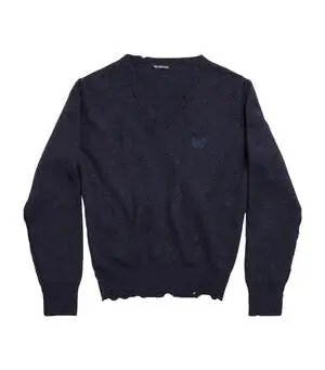 Balenciaga Cashmere-wool Inside Out Sweater