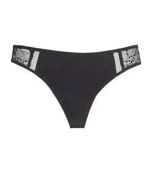 Simone Perele Lace Comète Briefs - Black