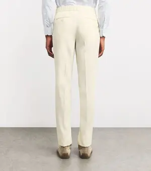 Brioni Virgin Wool Twill Melbourne Trousers