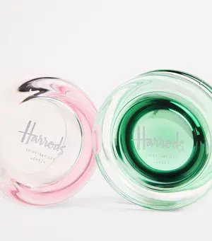 Harrods Small Glass Pot