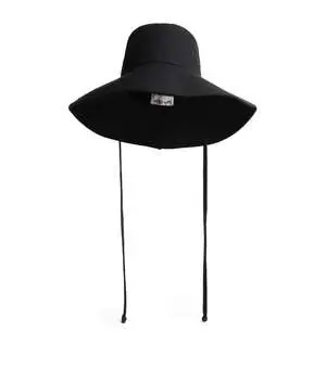 Lack Of Color Cotton Holiday Bucket Hat - Black