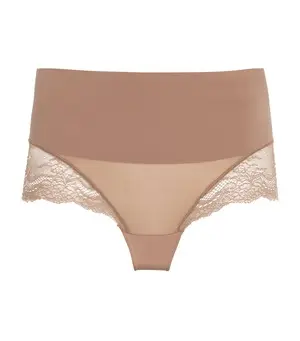 Spanx Lace Undie-tectable Hipster Briefs - Beige