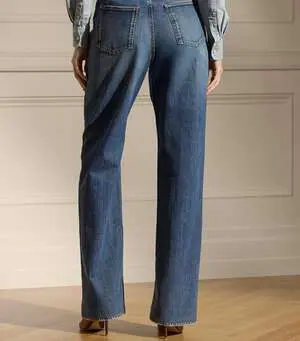Ralph Lauren Novah Wide-leg High-rise Jeans