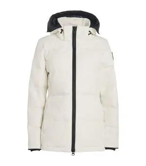 Canada Goose Down Chelsea Parka Coat - White
