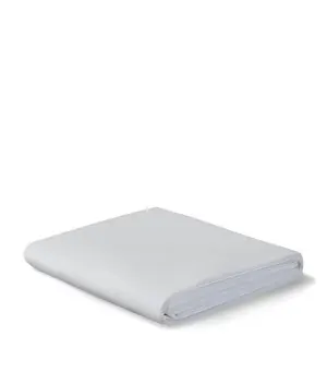SAVOIR Cotton Percale The Drift King Fitted Sheet - White