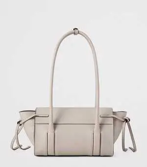 Mulberry Mini Leather Soft Bayswater Shoulder Bag - White