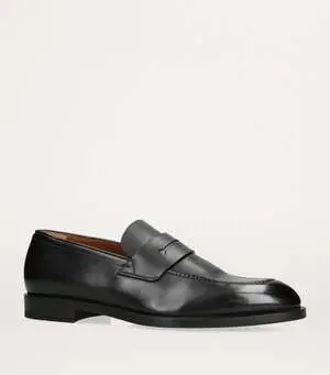 Zegna Leather L'asola Loafers